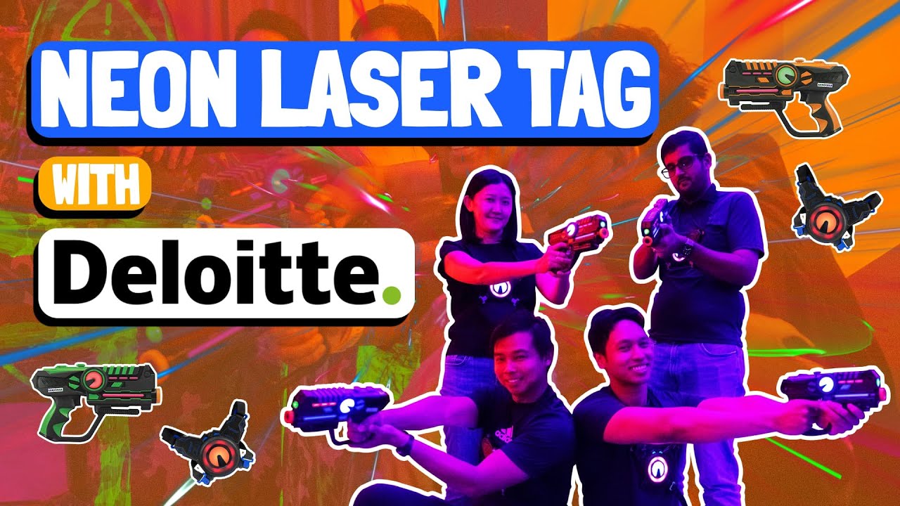 Neon Laser Tag Singapore with Deloitte | FunEmpire Stories - YouTube