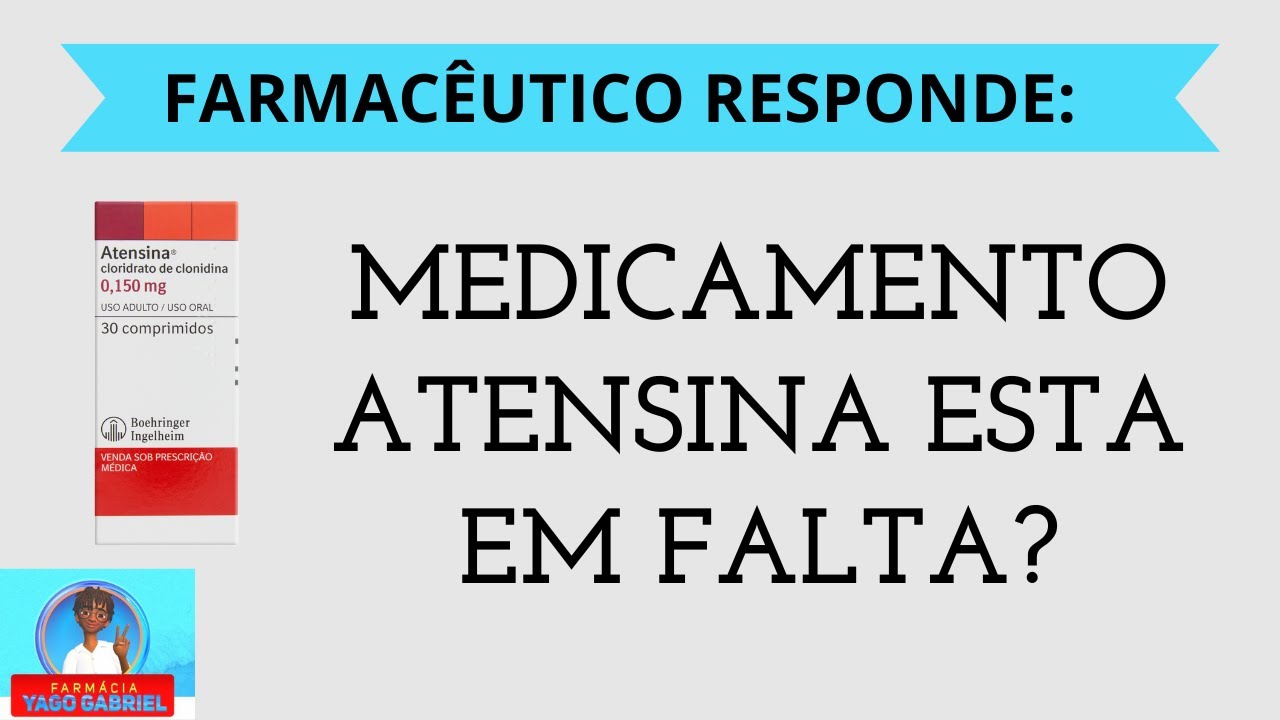 ATENSINA ESTA EM FALTA NO MERCADO? - YouTube