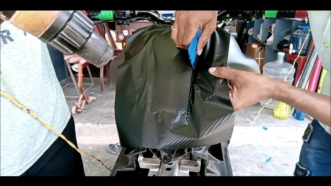 FZ-S Rank Wrap Carbon Fiber Colour - YouTube