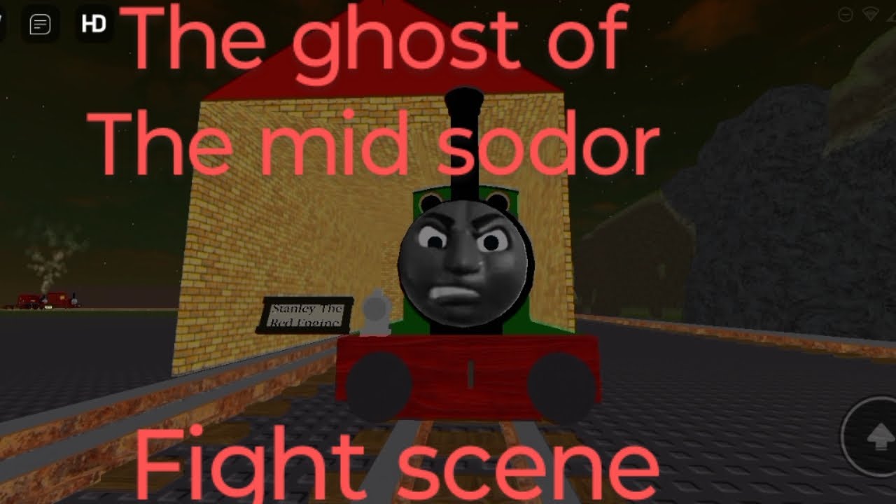 The ghost of the mid sodor Fight scene remake - YouTube
