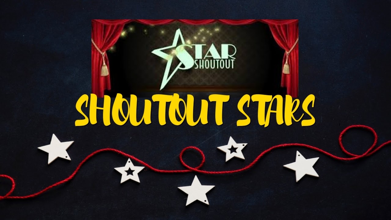 SHOUTOUT STARS Live Stream - YouTube