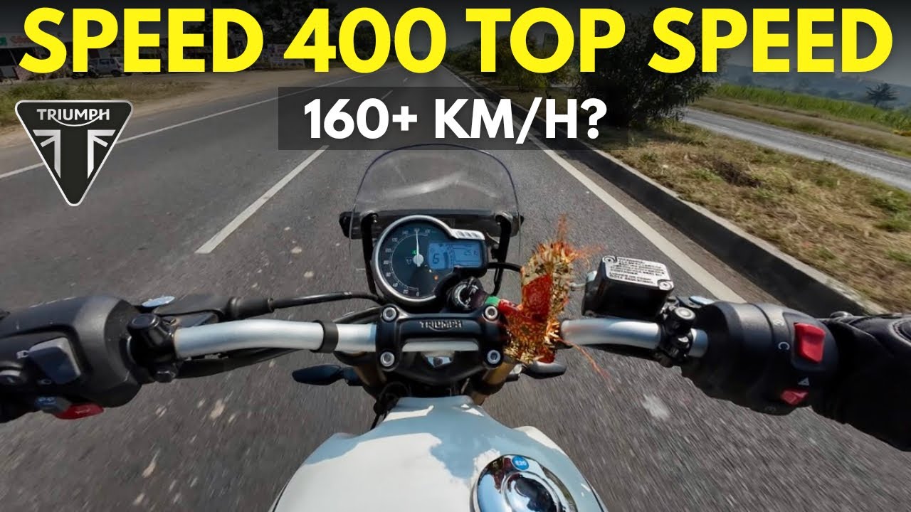 Triumph Speed 400 Top Speed Test (Highway Run)🔥 - YouTube