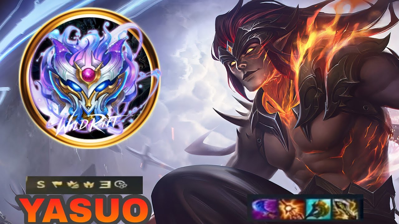 LEGENDARY YASUO GAMEPLAY | TOP CHINESE YASUO WILD RIFT - YouTube