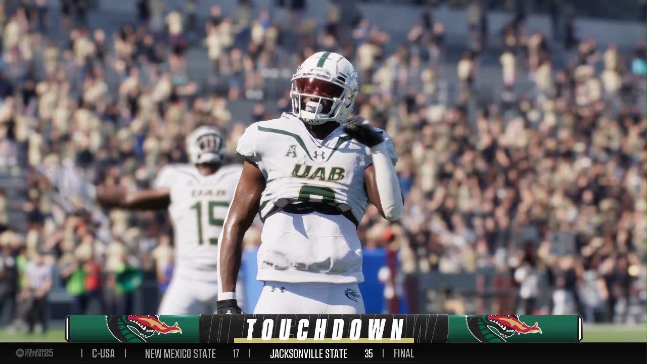 EA SPORTS College Football 25 UAB Blazers Vs Army Week 7 PS5 - YouTube