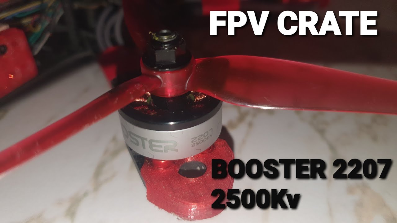 FPV Crate Booster 2207 2500Kv RAW test at a random spot. - YouTube