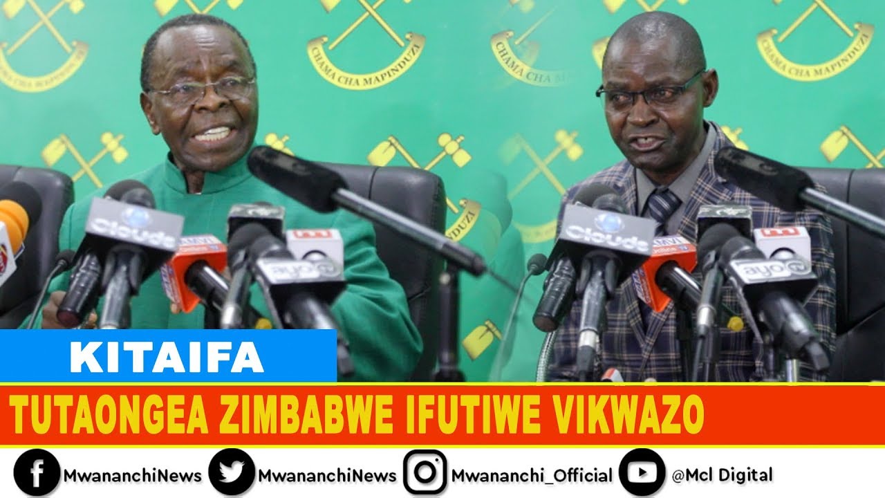 TUTAENDELEA KUPIGA KELELE MPAKA WAONDOE VIKWAZO KWA ZIMBABWE - MANGULA ...