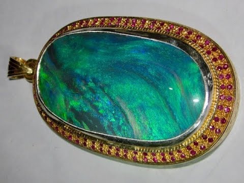 Opal Ring - How To Make Opal Jewellery. & Opal Rings. - YouTube