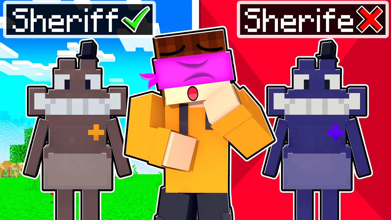 Guess the Correct SHERIFF in Minecraft! - YouTube