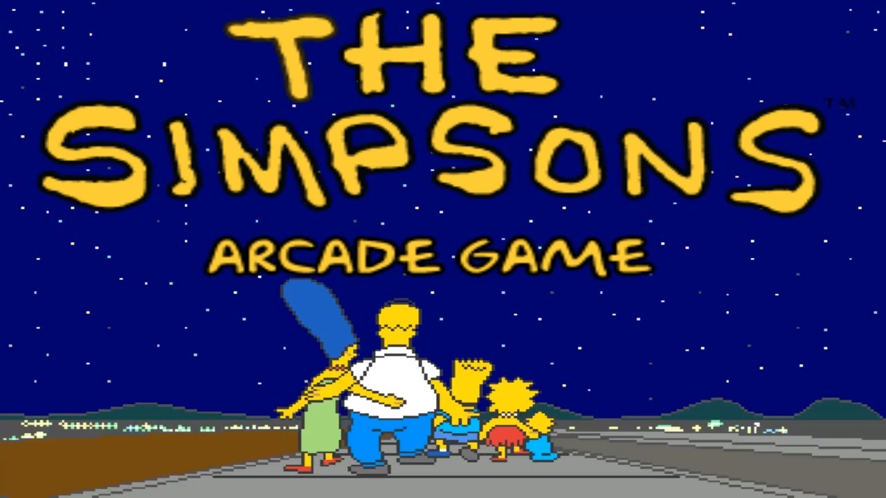 The Simpsons Arcade Full Playthrough - YouTube