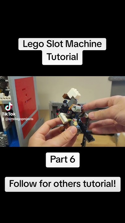 Lego Slot Machine Tutorial Part 6 #lego #legomoc #tutorial - YouTube