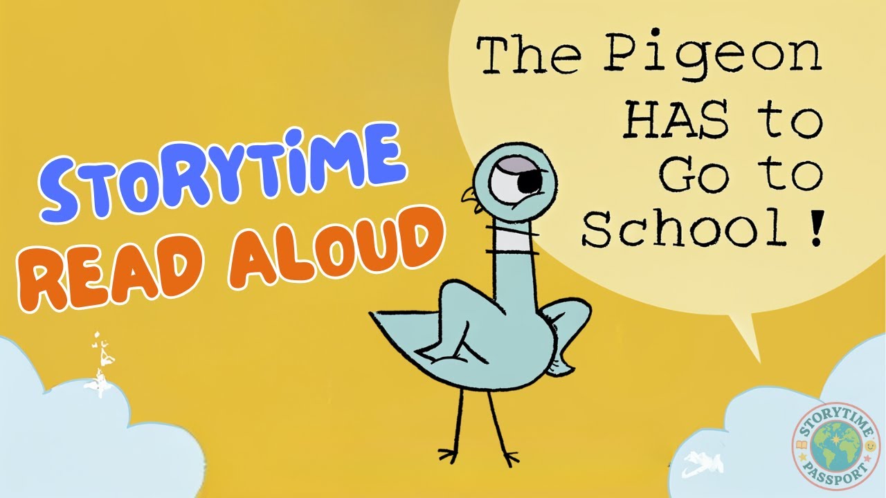 The Pigeon HAS to Go to School! Read Aloud 🐦 | Funny School Storytime ...