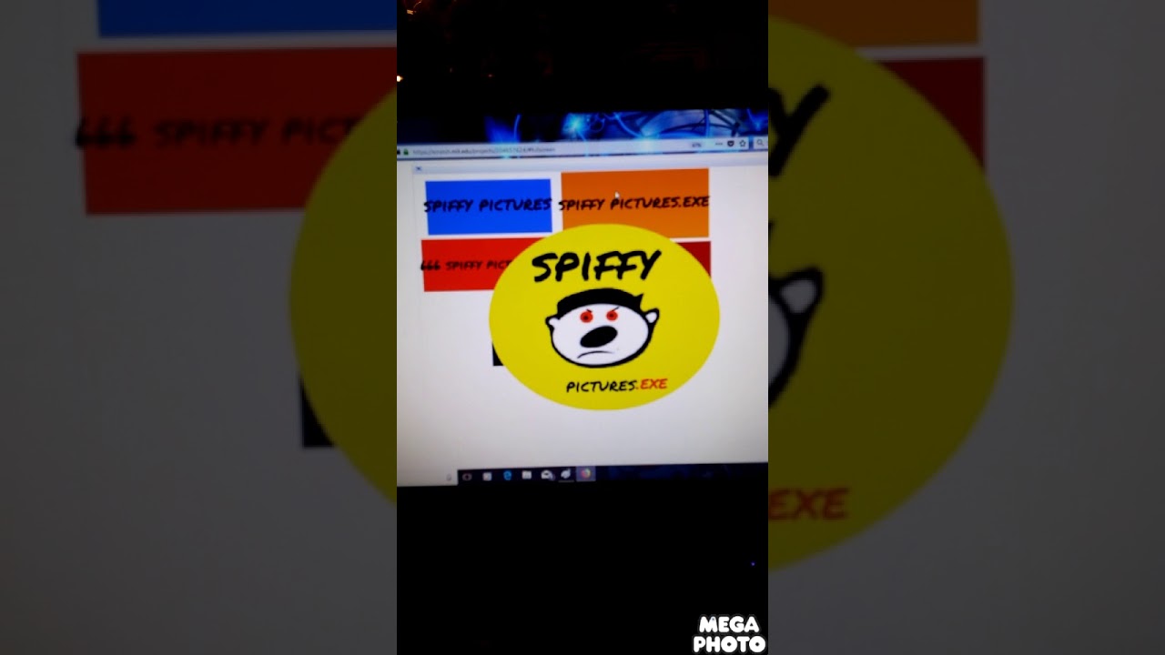 Spiffy pictures.ex3 buttons my version made on scratch - YouTube