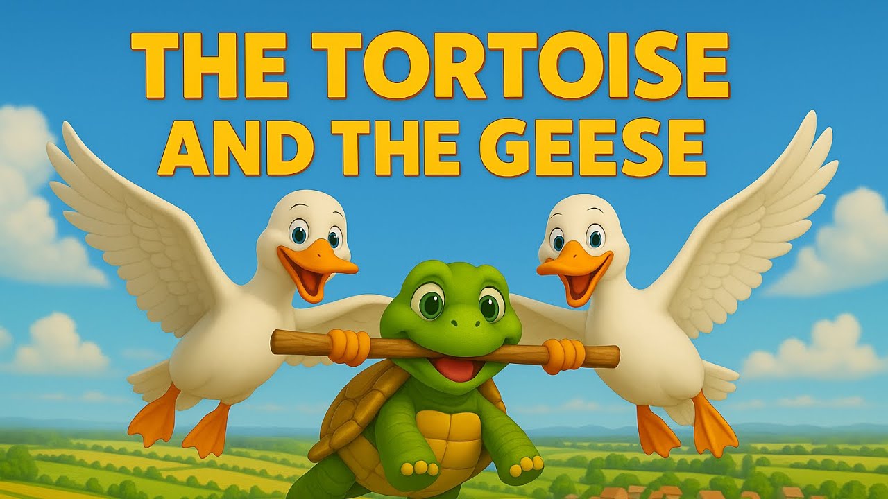 The tortoise | The Tortoise and the Geese | English kids stories ...