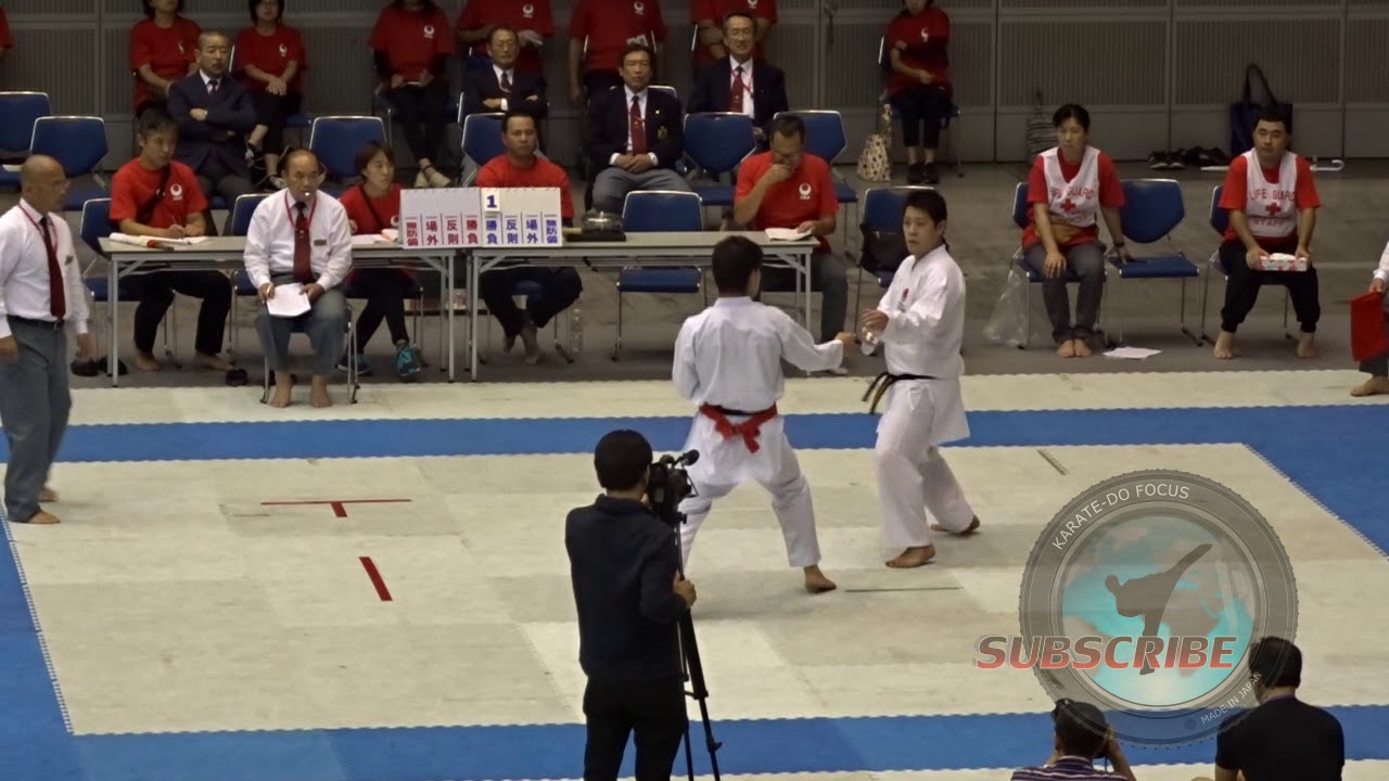 The 60th All Japan Karate do Championship - Men Kumite Quarter Finals ...