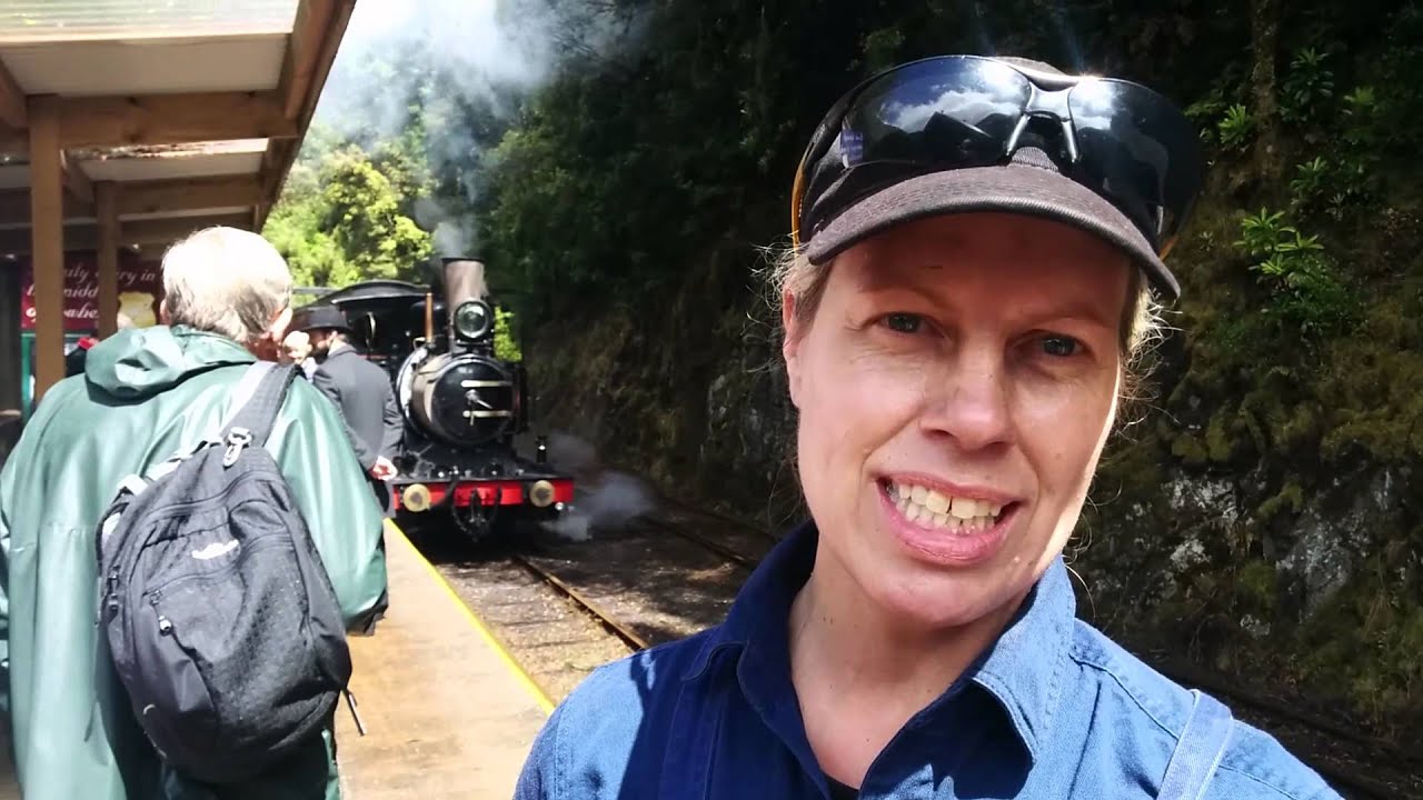 First female engineer on the West Coast Wilderness Railway, Tasmania ...