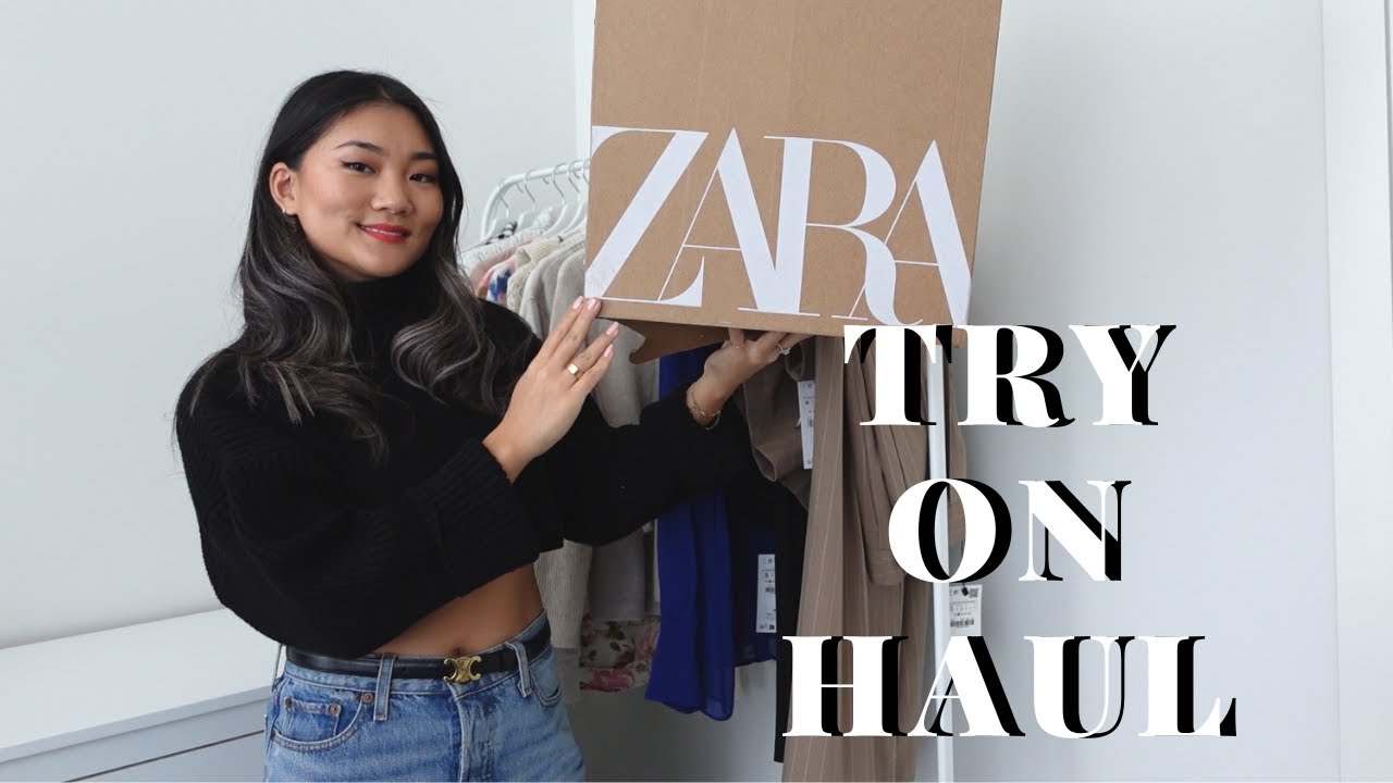 ZARA NEW IN TRY ON HAUL S3 E2 #zarahaul - YouTube
