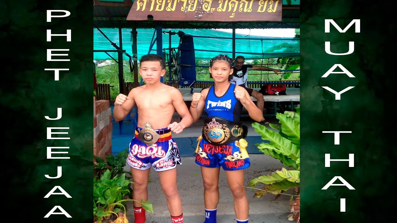 👊Phet Jee Jaa and Mawin Ormerkun Muay Thai Training - YouTube