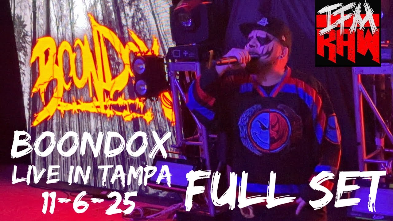 FULL SET: Boondox in Tampa, FL 11-6-25 Freek Show 25th Anniversary Show ...