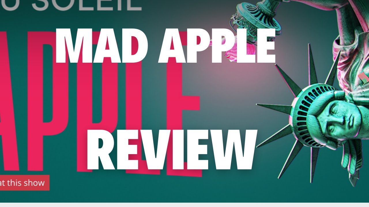 Mad Apple Las Vegas Show Review Cirque Du Soleil 2023 - YouTube