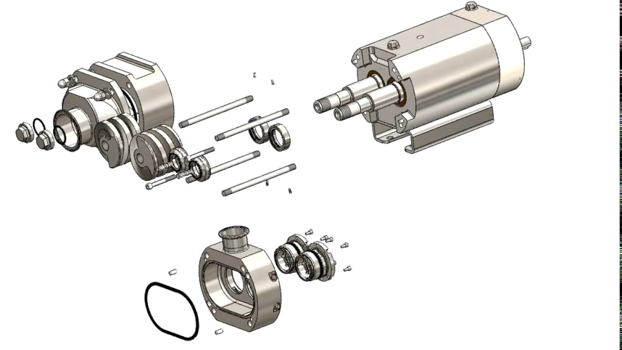 Demontering av JUNG HYGHSPIN - YouTube