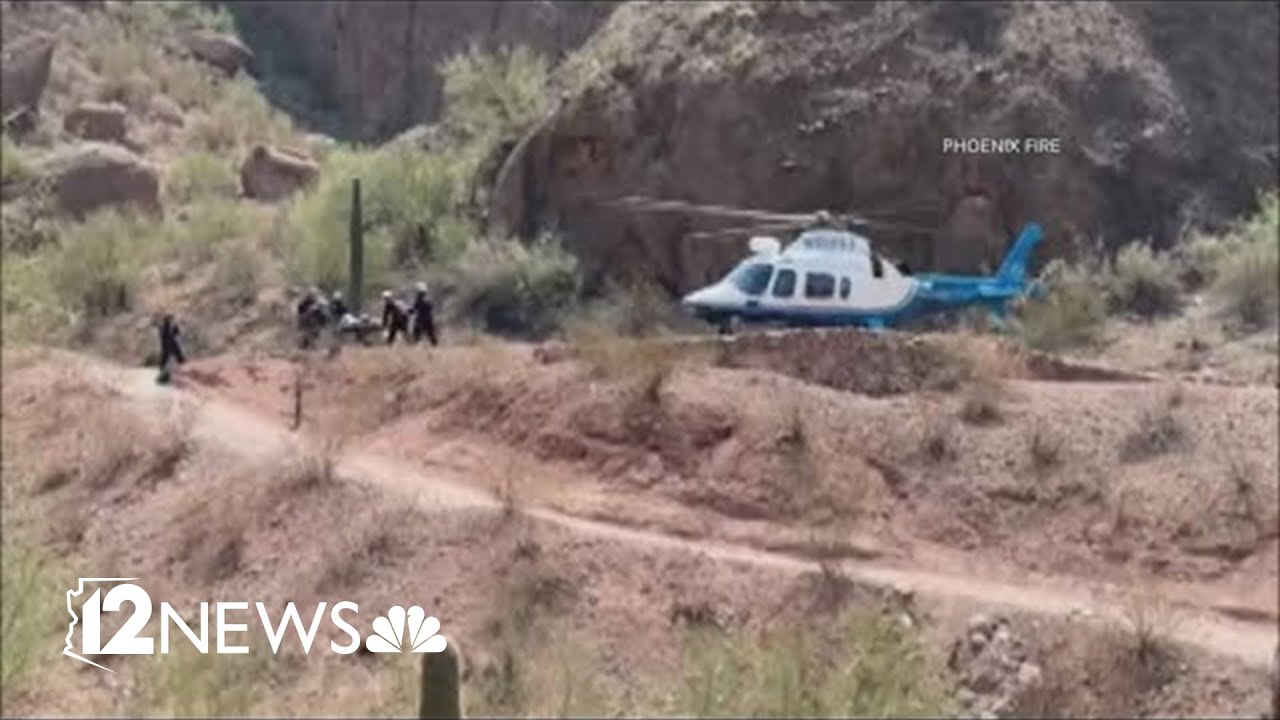 Overheated hiker flown off Camelback Mountain, second rescue of its ...