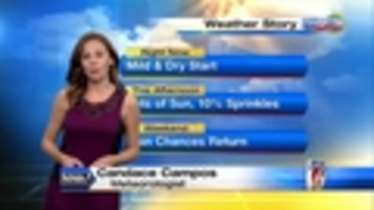 News 6 meteorologist Candace Campos' forecast - YouTube