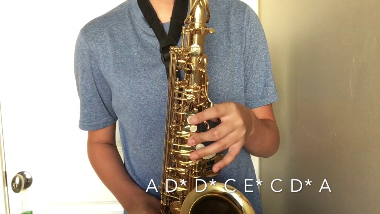 How to play Tequila on the Saxophone - YouTube