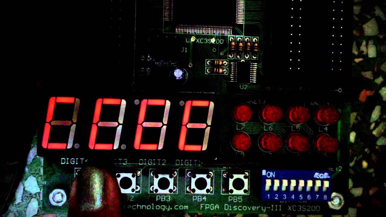 Finite State Machine - Electronic Lock - YouTube