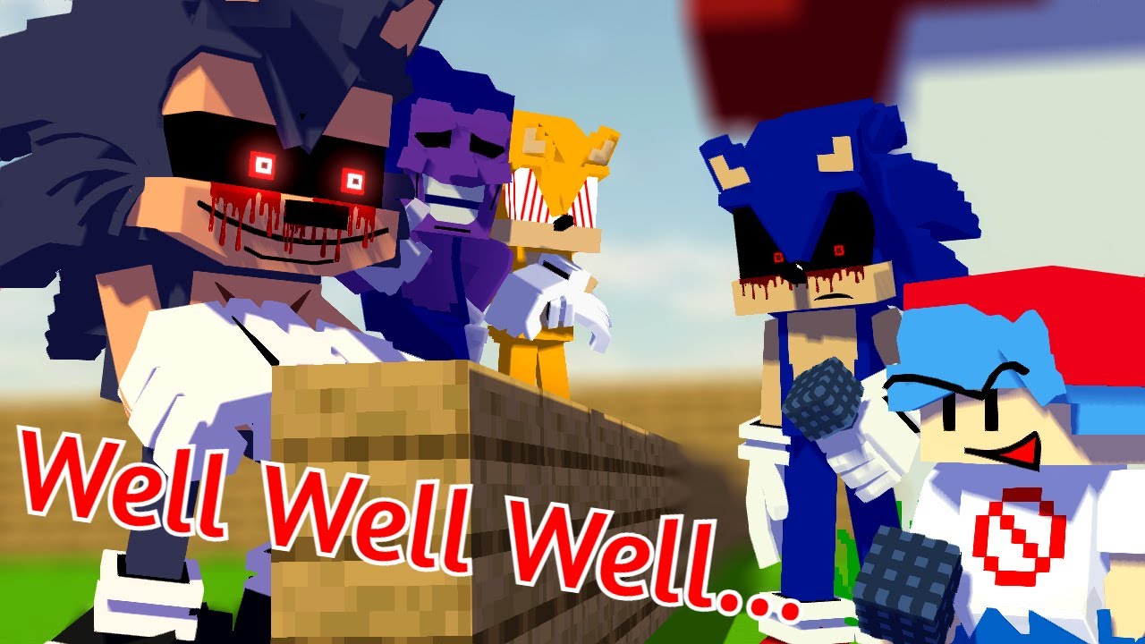 Friday Night Funkin' Online Vs EXE (Challenge-Edd,Tord cover) Minecraft ...