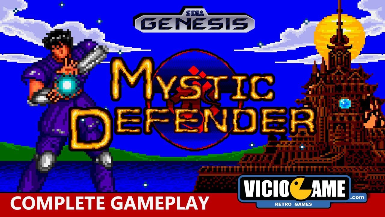 🎮 Mystic Defender (Mega Drive) Complete Gameplay - YouTube