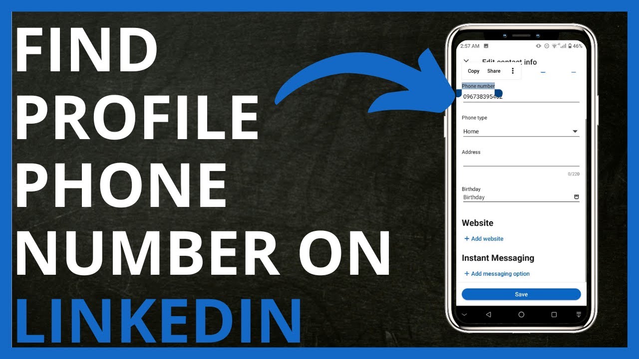 How to Find Profile Phone Number on LinkedIn in 2024 - YouTube