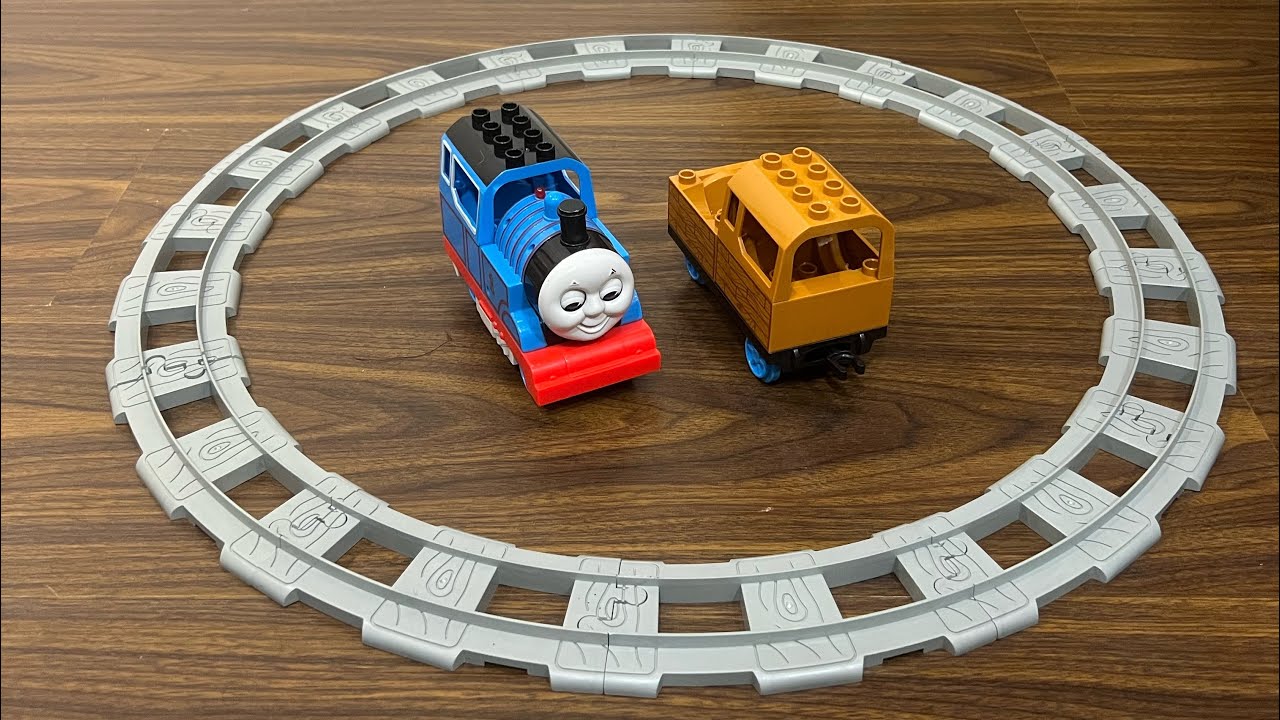 Asmr Thomas and friends themed train playing video by hf toys - YouTube