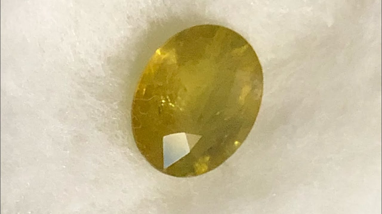 Pukhraj Natural Yellow Sapphire - YouTube