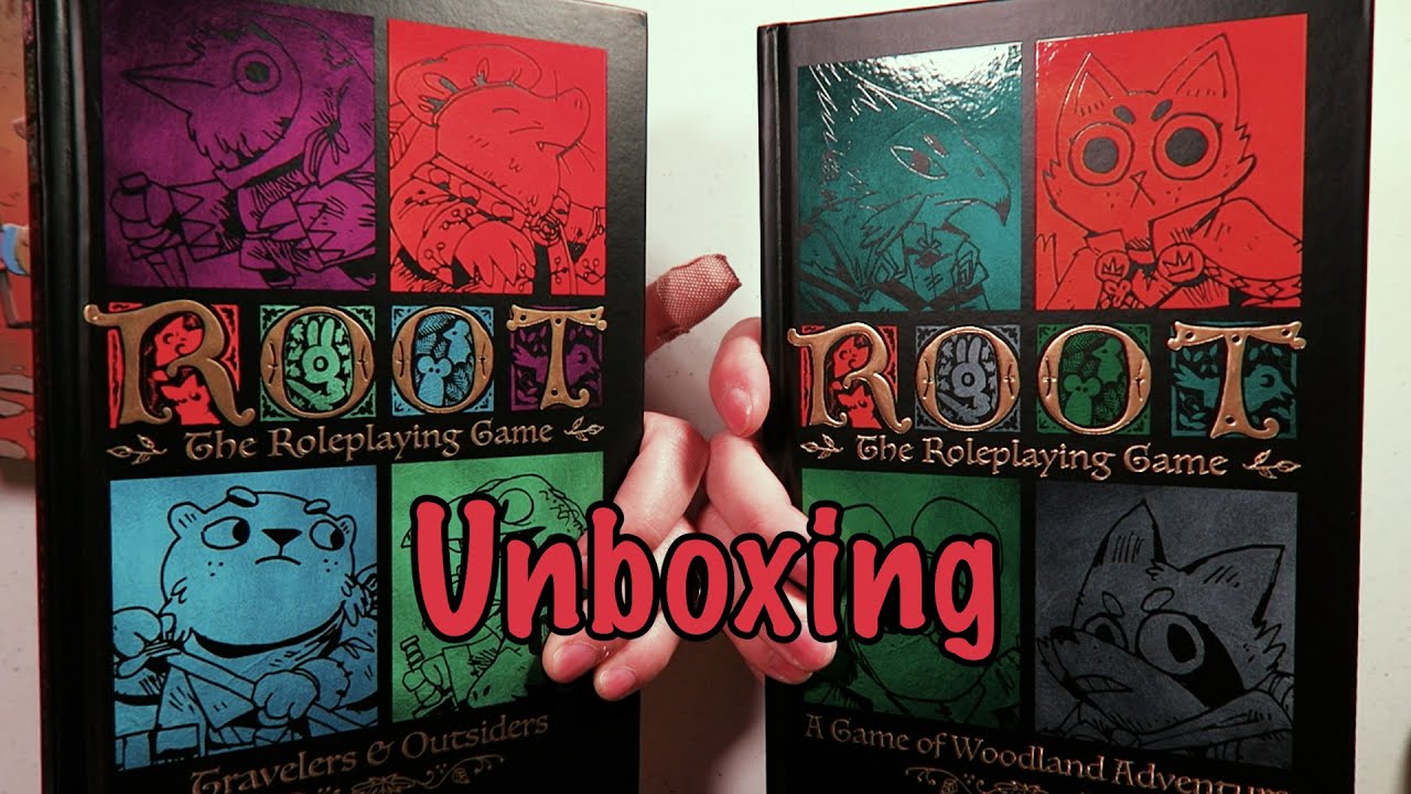 The Root Roleplaying Game Deluxe Edition Unboxing - YouTube