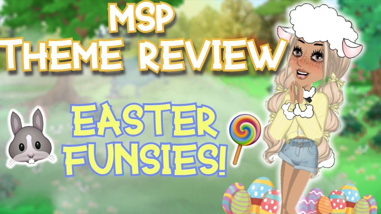 MSP Theme Review! | Easter Funsies ♡ - YouTube