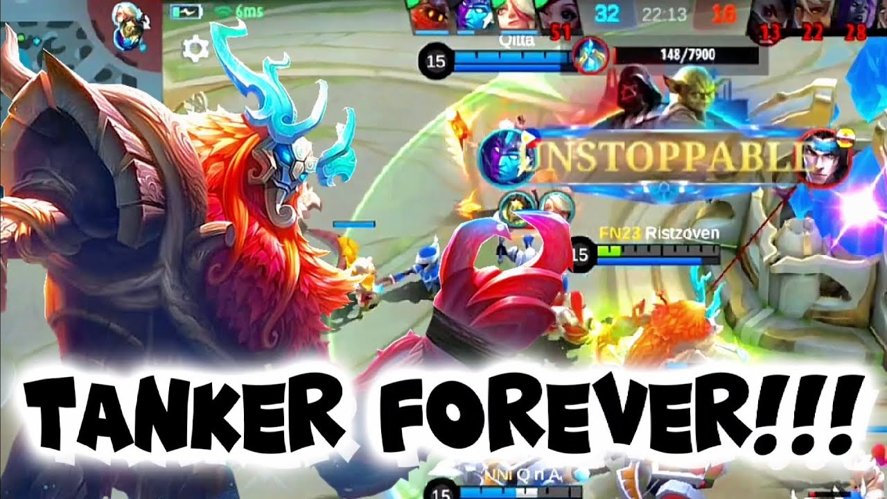 Tanker Forever!!! | Mobile Legend Ranked | ml mlbb - YouTube