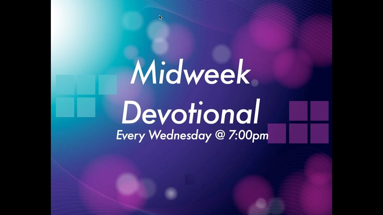Midweek Prayer for May 12th, 2021 - YouTube