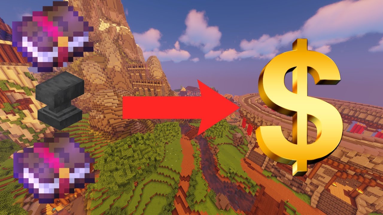 How to make EASY money by combining books! (Hypixel Skyblock) - YouTube
