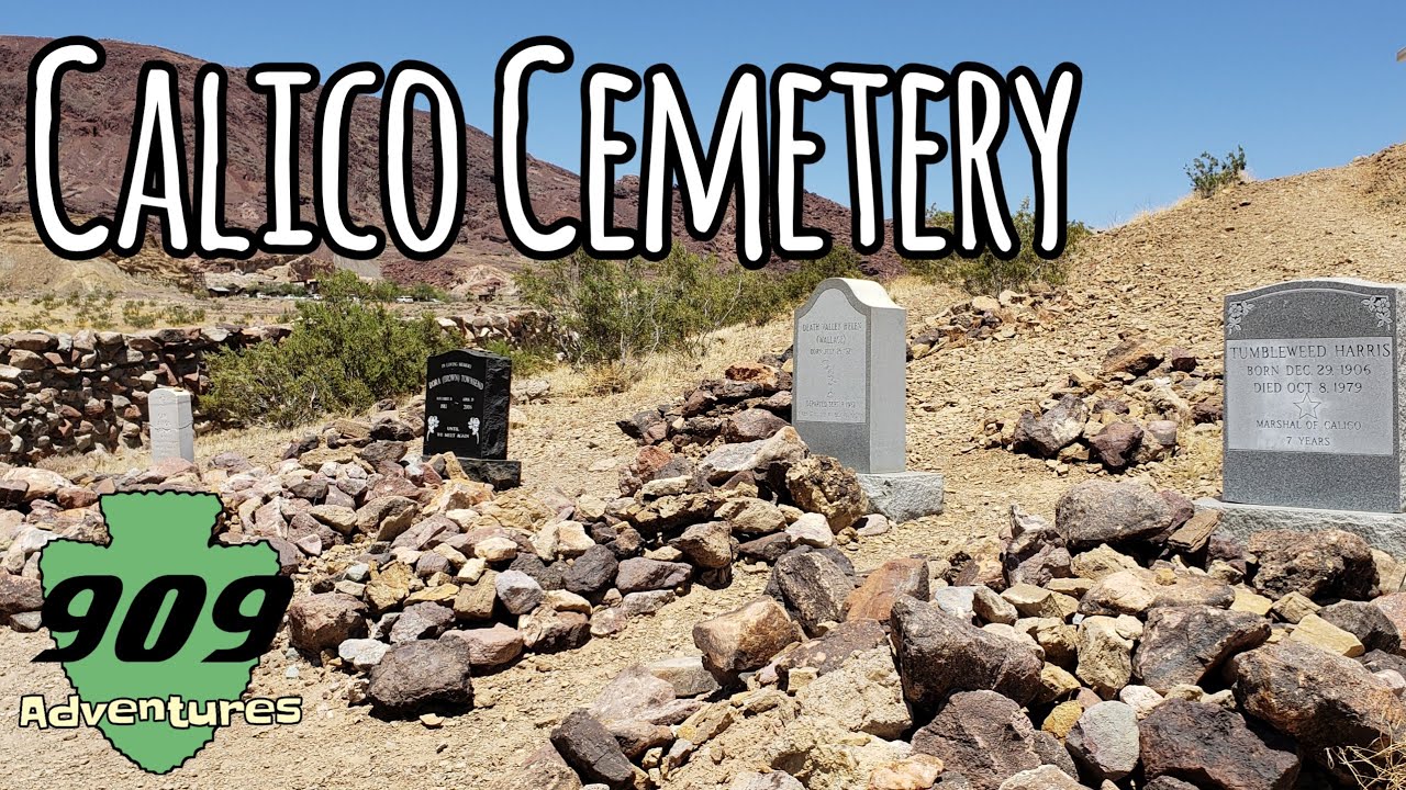 Cemetery at Calico Ghost Town - YouTube