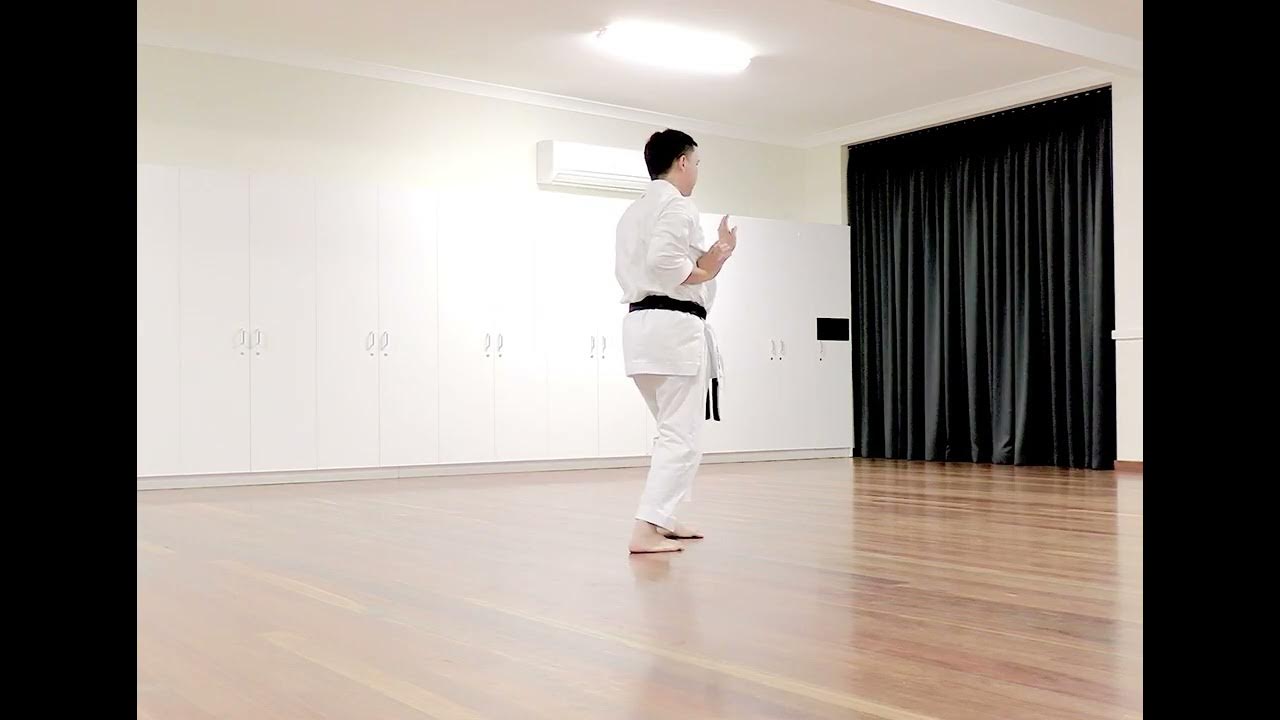 SHISOCHIN Kata Goju Ryu Karate by Sensei Davy Wijaya. - YouTube