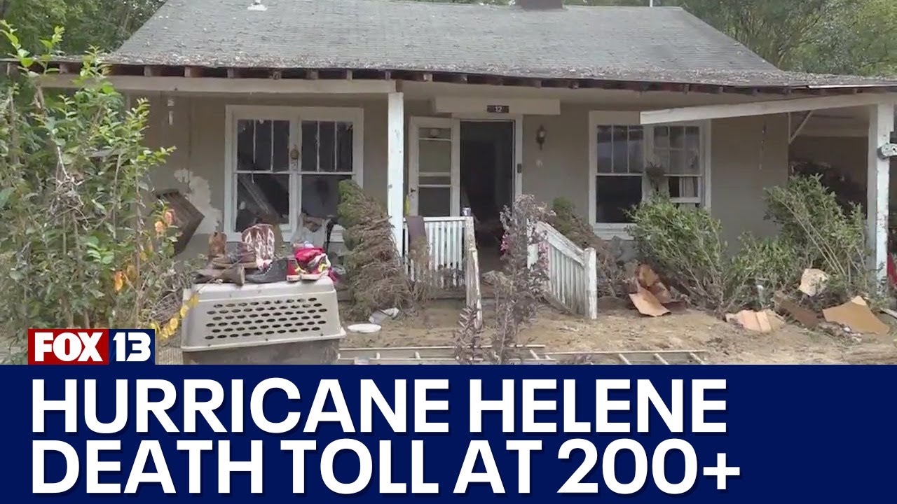 200+ dead, hundreds missing after Helene hits Southeast | FOX 13 ...