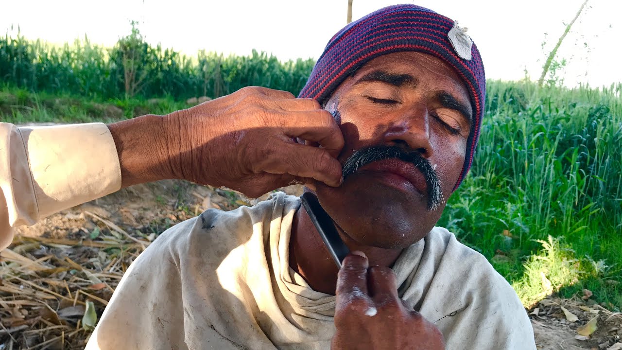 ASMR old shave good barber[ASMR EASH] - YouTube