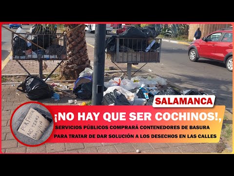 SERVICIOS PÚBLICOS COMPRARÁ CONTENEDORES PARA TRATAR DE DAR SOLUCIÓN A LOS DESECHOS EN CALLES