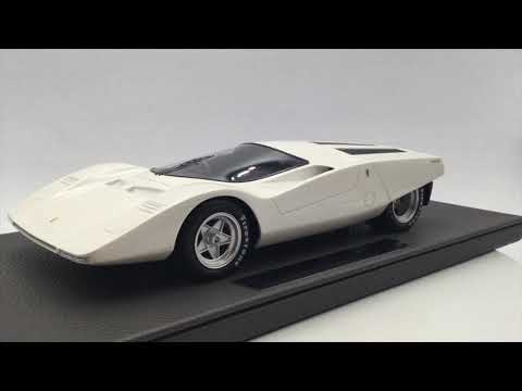 Top Marques - Ferrari 512s Berlinetta Concept (TOP085B) White resin car model available now