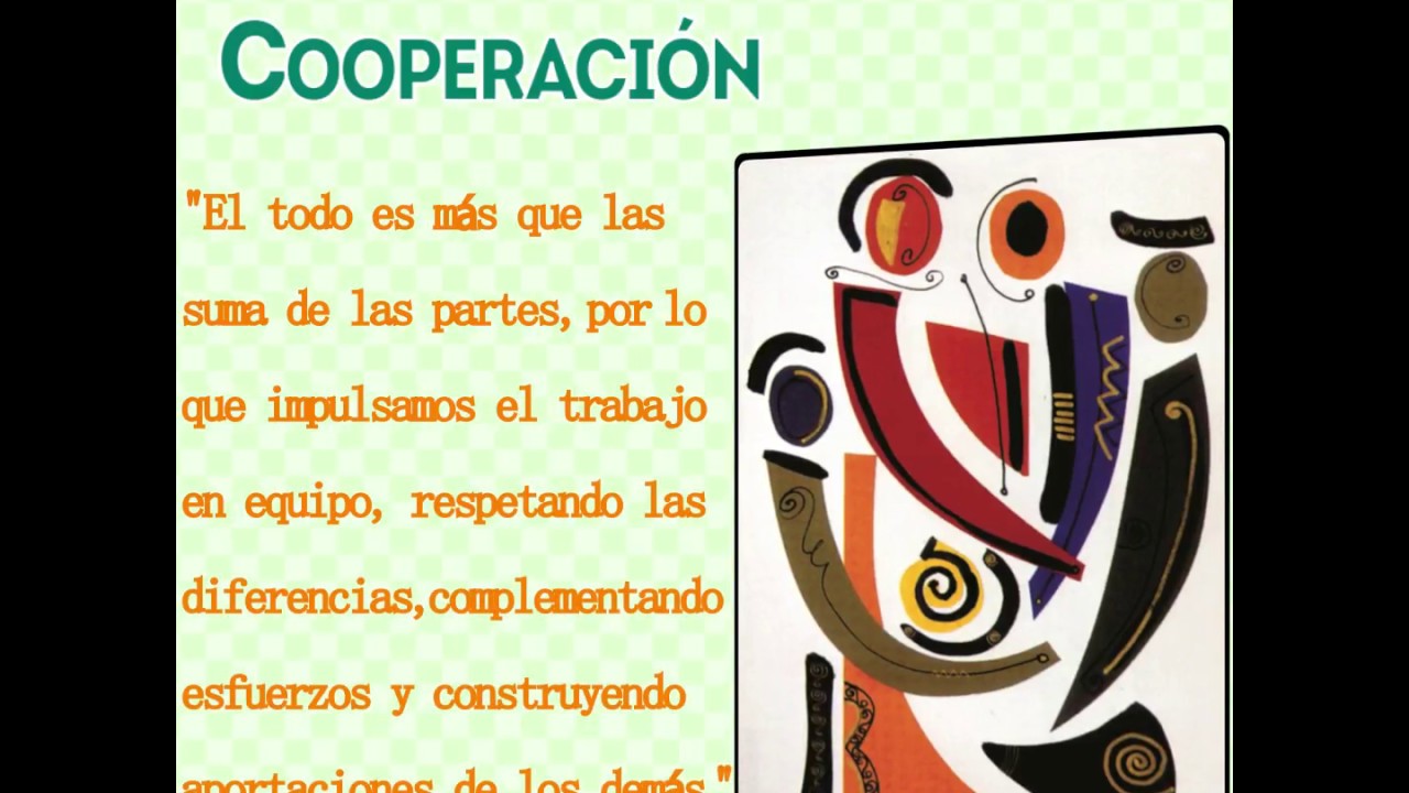 Valores CONALEP Cooperación - YouTube