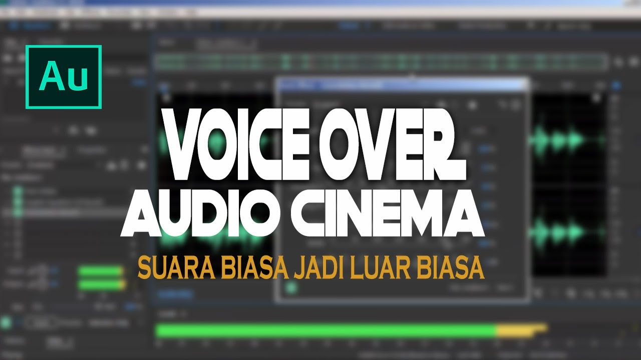 Cara Voice Over Suara Seperti Film Cinema Action - YouTube