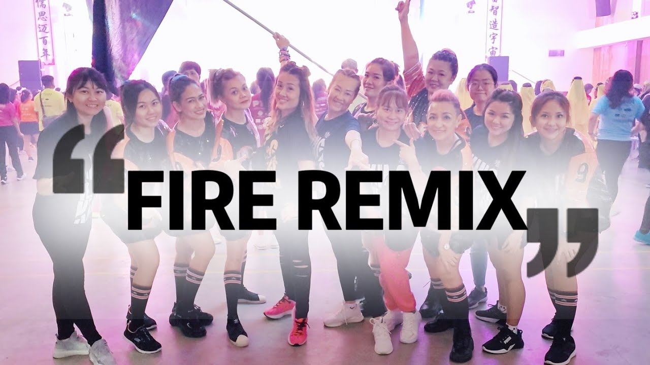 Fire "Remix" | Zumba | Kpop Dance Workout | by FLING CREW - YouTube