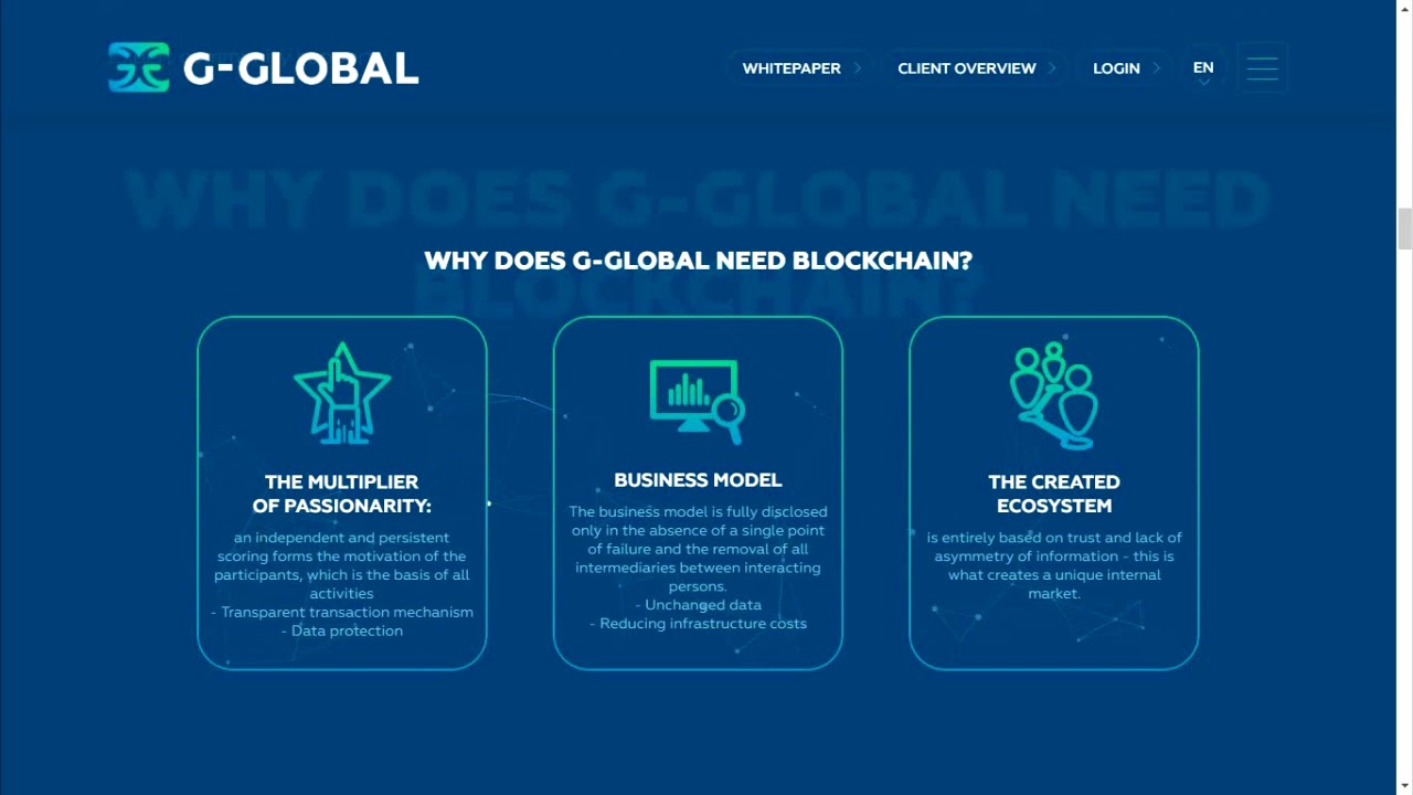 G-Global #ICO - YouTube
