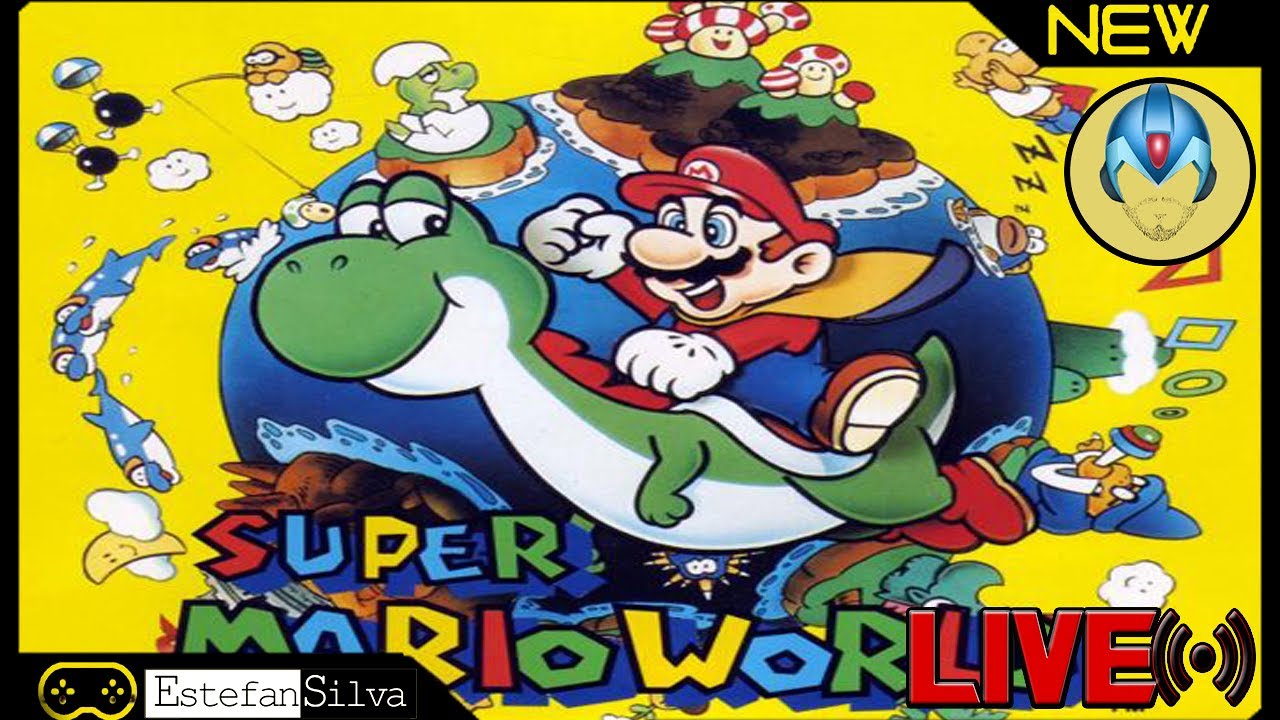 🔴LIVE Super Mario World 100%? #1 - YouTube