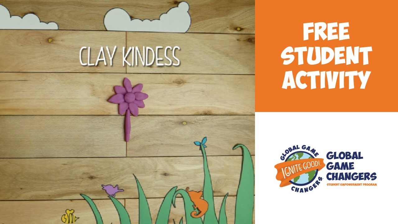 Easy Clay Craft with a Kindness Message - YouTube